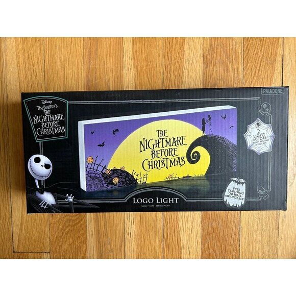 Disney | Accents | Disney Tim Burtons Nightmare Before Christmas Logo ...